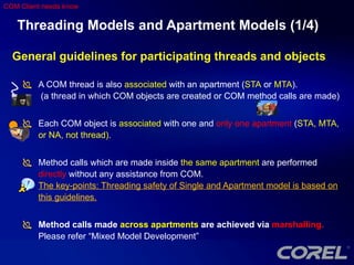 2008 07 31 Understanding and Using COM Threading Model - An ...