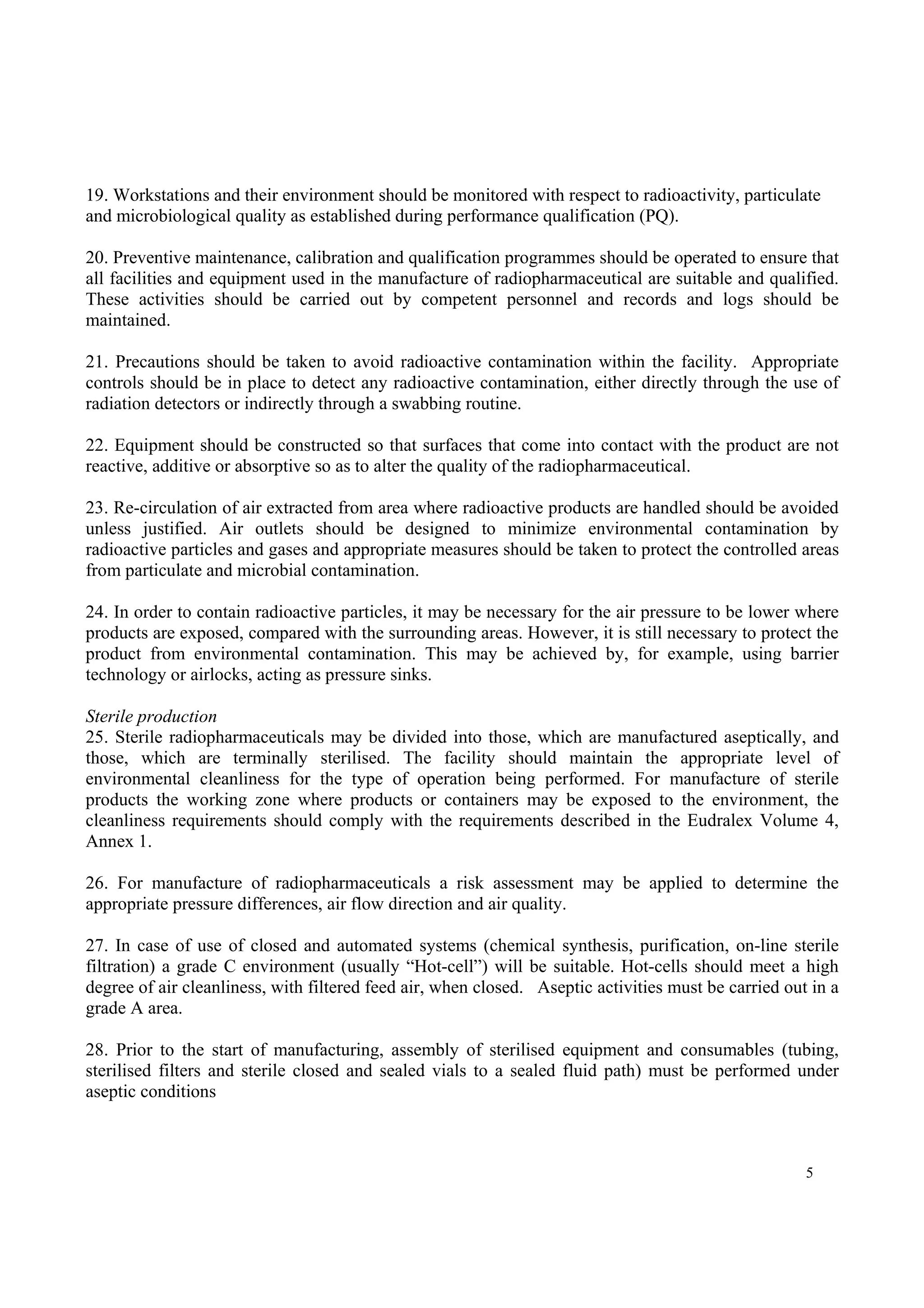 GMP EU annex 3 | PDF