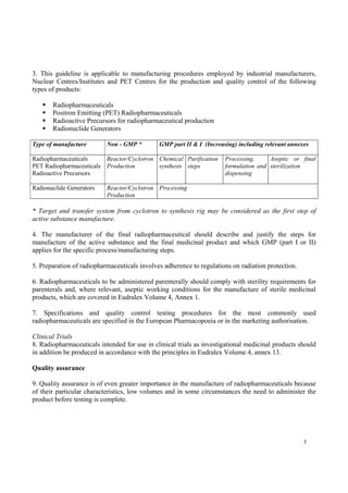 GMP EU annex 3 | PDF