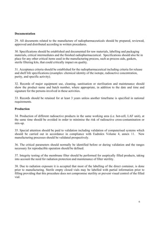 GMP EU annex 3 | PDF