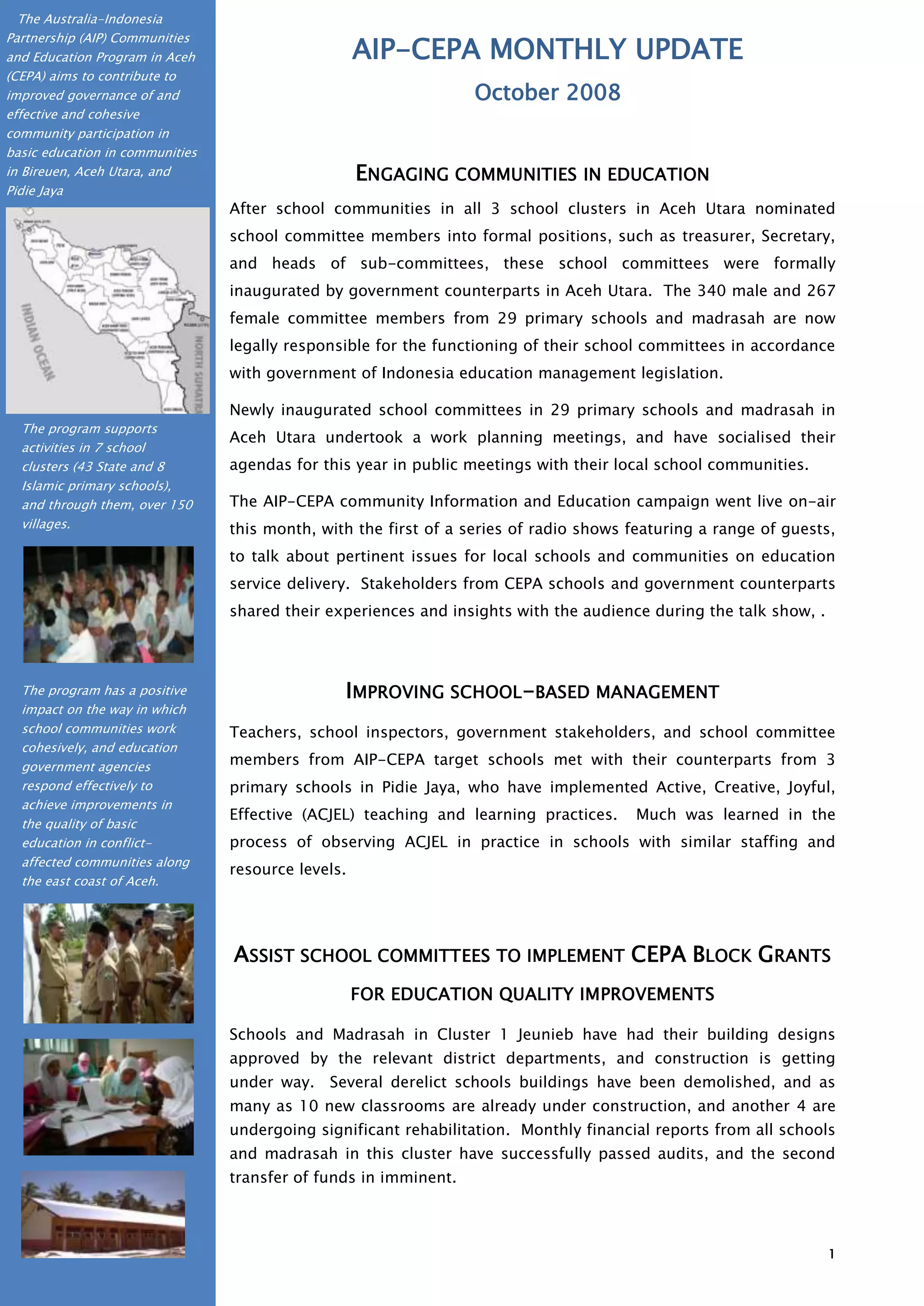 Contoh Monthly Fact Sheet | DOCX