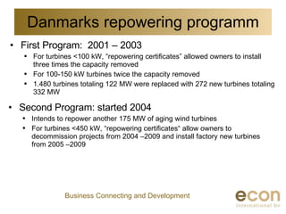 Repowering and Used Wind Turbined | PPT