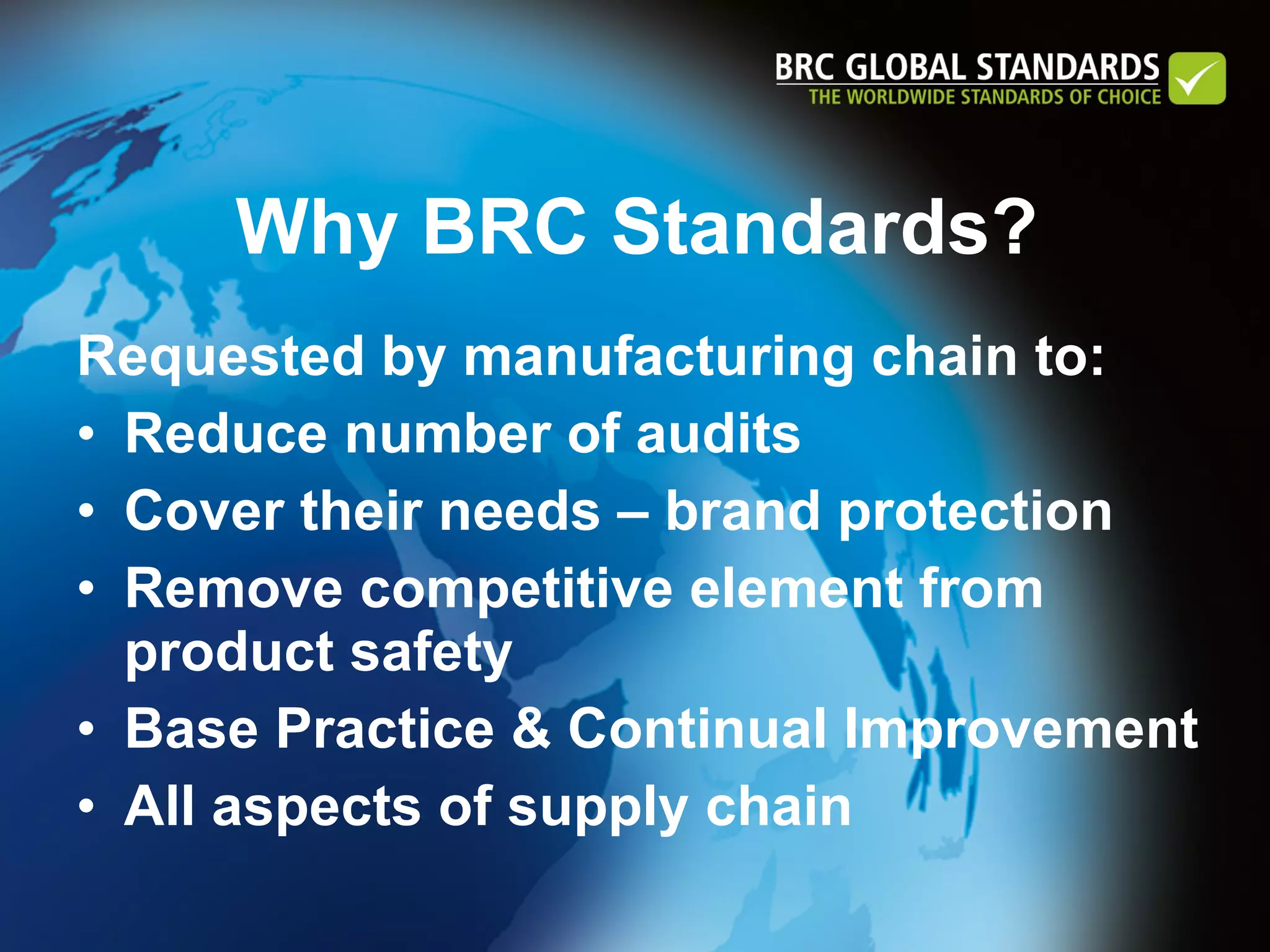 BRC Global Standards | PPT