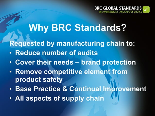BRC Global Standards