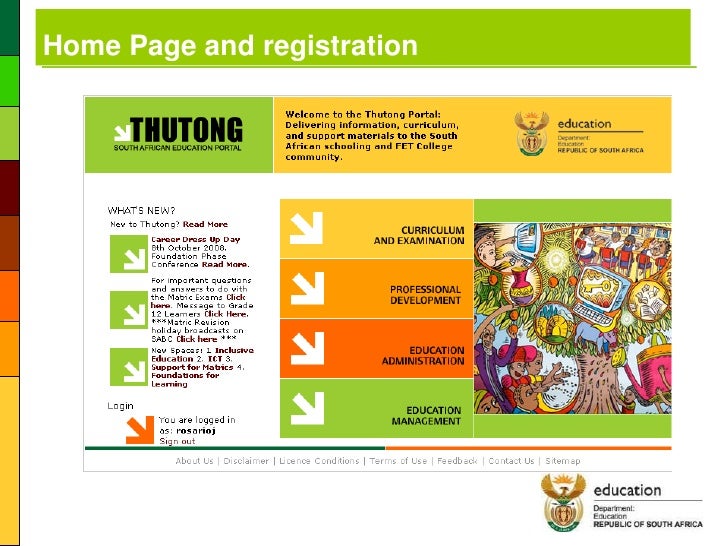 Thutong presentation