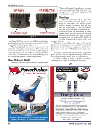 4R70W Interchange | PDF