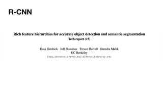 object detection paper review | PPT