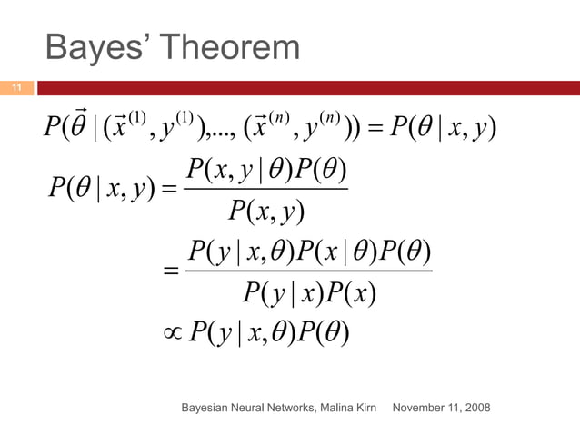Bayesian Neural Networks | PPT