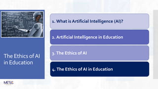 The Ethics of AI in Education | PPTX