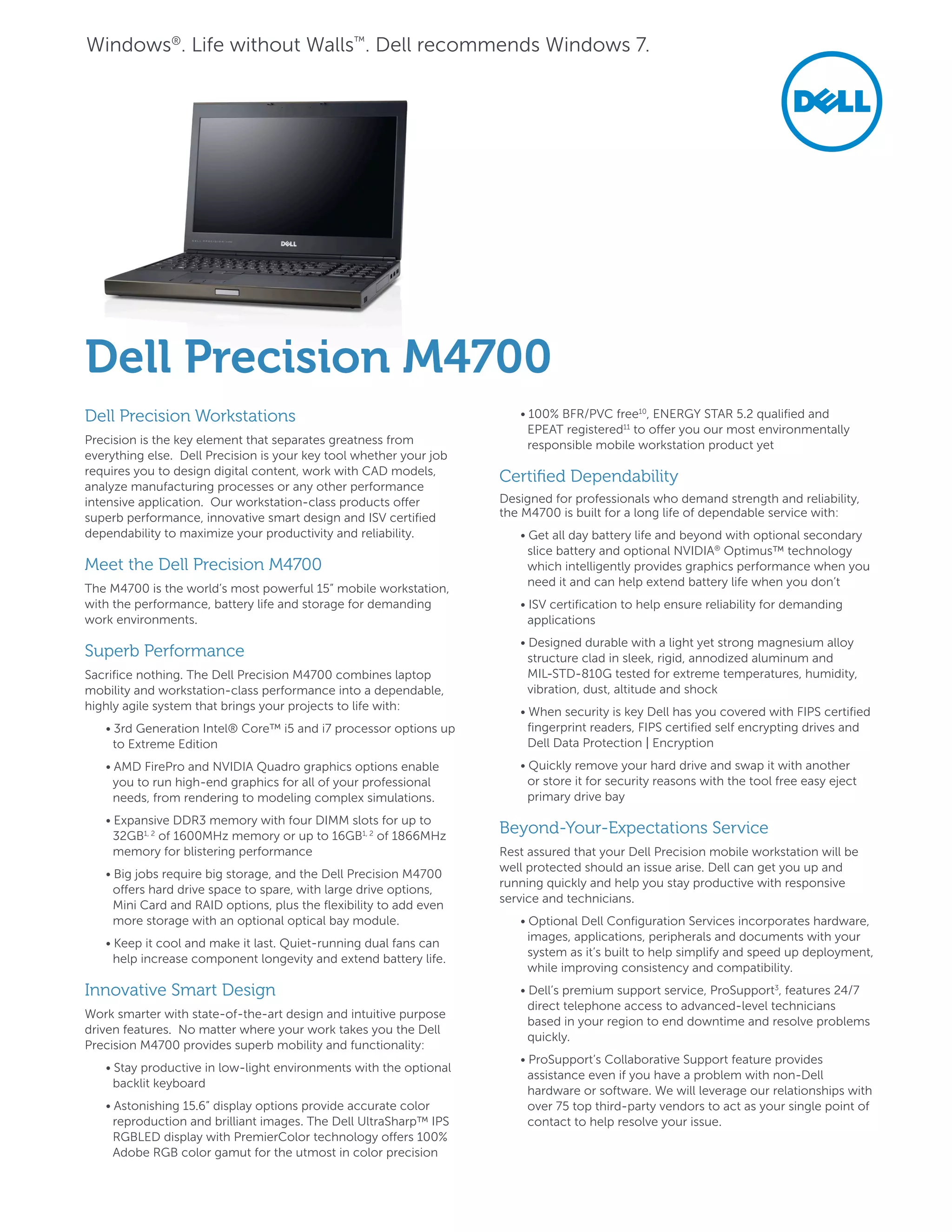 Dell Precision M4700 | PDF