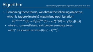 Proximal Policy Optimization Algorithms, Schulman et al, 2017 | PDF