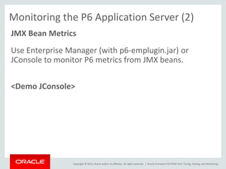 200850 oracle primavera p6 eppm performance tuning, testing, and ...