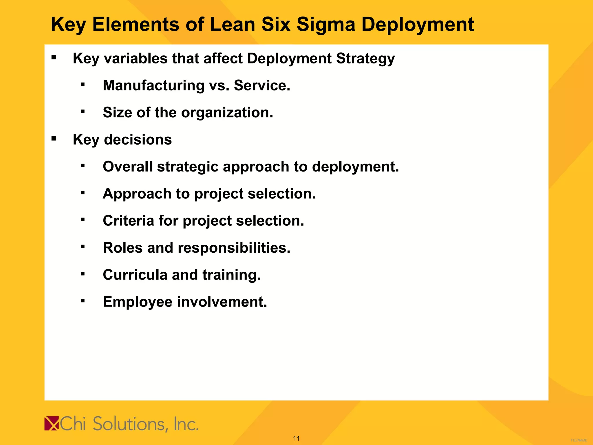 2008 Nov Lessons Learned Lean Six Sigma Balanced Scorecard | PPT