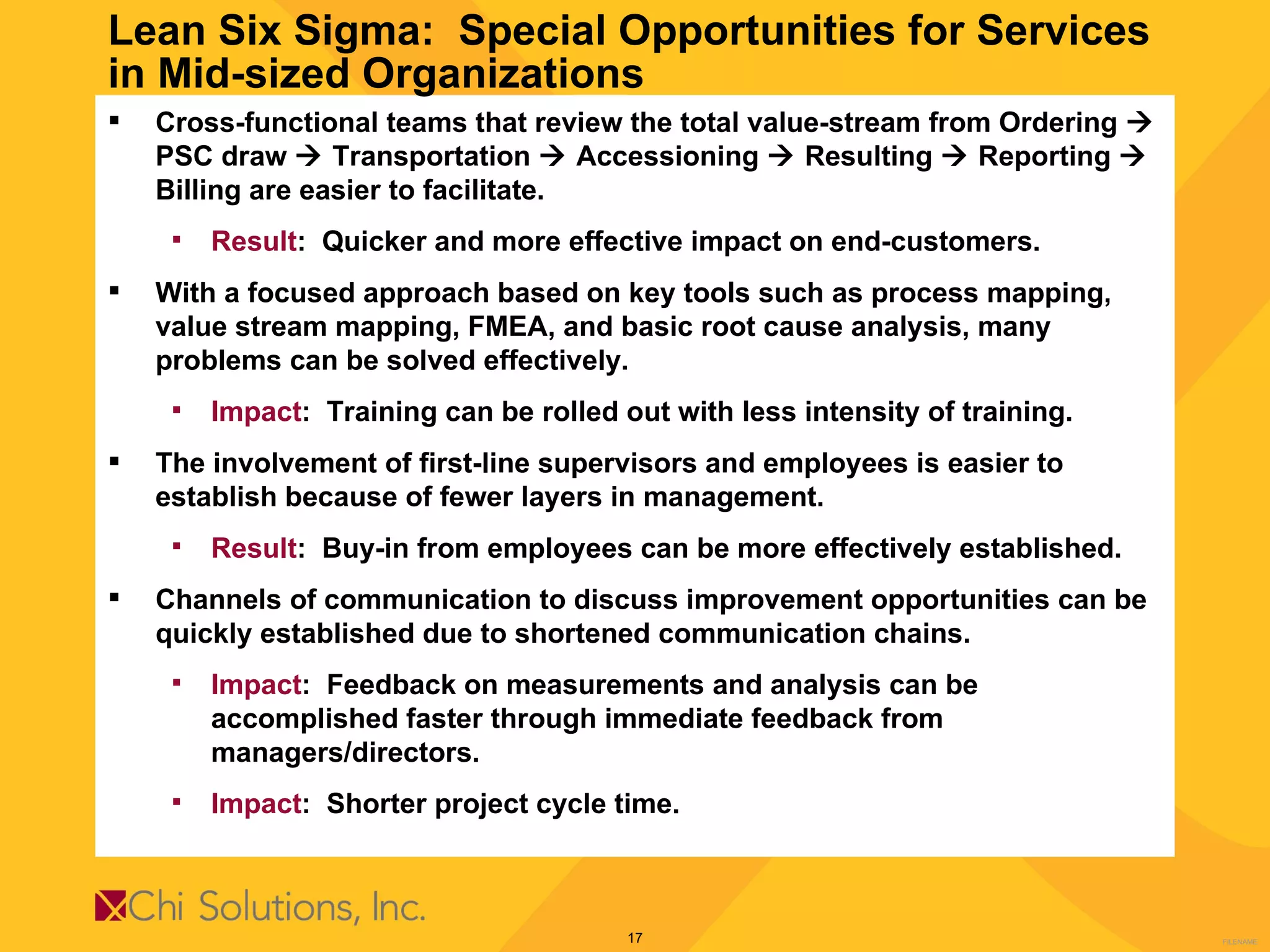 2008 Nov Lessons Learned Lean Six Sigma Balanced Scorecard | PPT