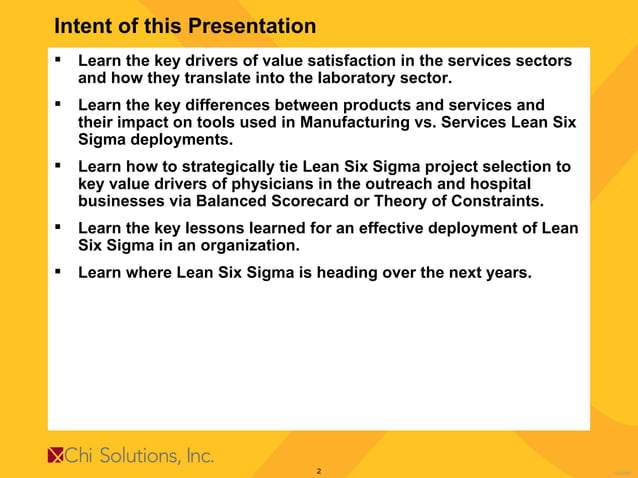 2008 Nov Lessons Learned Lean Six Sigma Balanced Scorecard | PPT