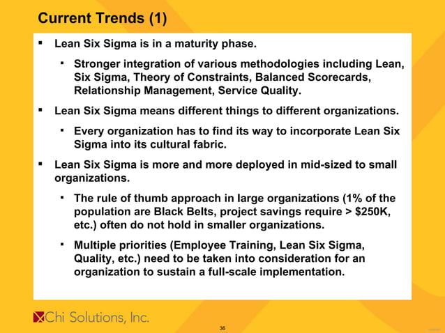 2008 Nov Lessons Learned Lean Six Sigma Balanced Scorecard | PPT