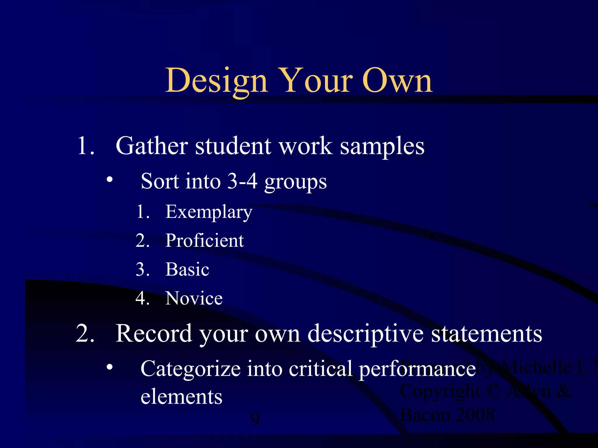 Using Technology in the Classroom, Chapter 15a Using-Rubrics | PPT