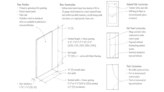 2008 BUILDING CONSTRUCTION Illustrated - Ching Chapter 08 Doors and ...