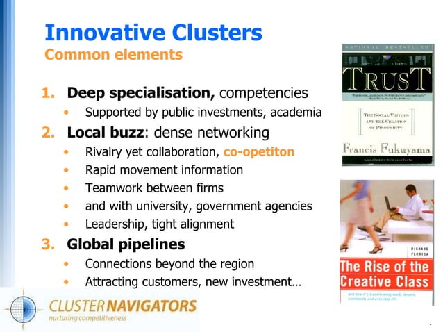 Cluster basics: Cluster Development in Practice - Twelve Steps | PDF