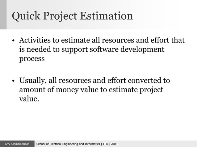 Software Engineering - 02. Framework | PPT