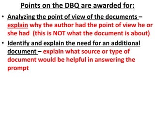 2008 DBQ Practice | PPTX | Sports