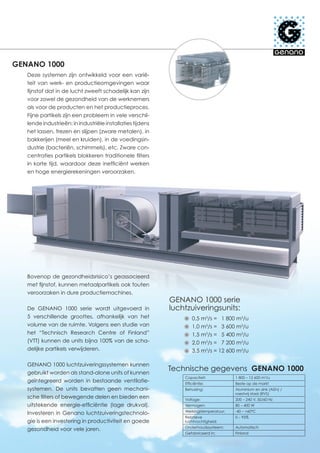 Genano Target Air Cleaners | PDF