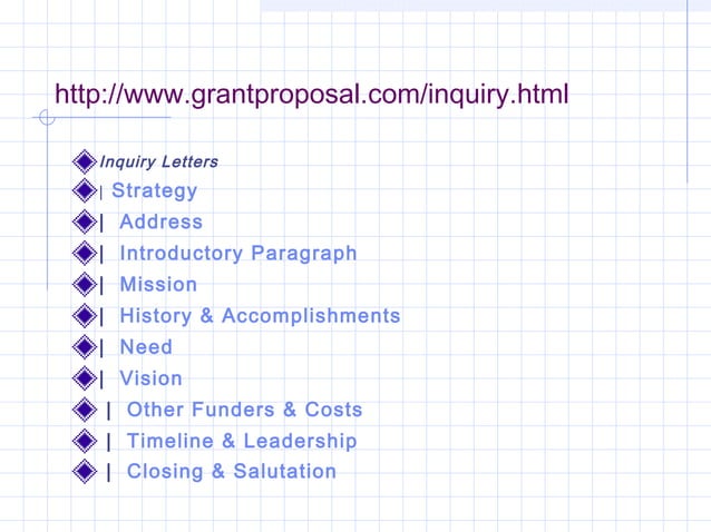 grant writing resources | PPT