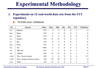 HIS'2008: New Crossover Operator for Evolutionary Rule Discovery in XCS ...