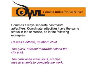 Types of Adjectives 5th grade | PPT