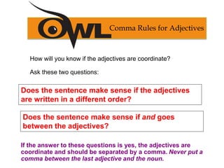 Types of Adjectives 5th grade | PPT