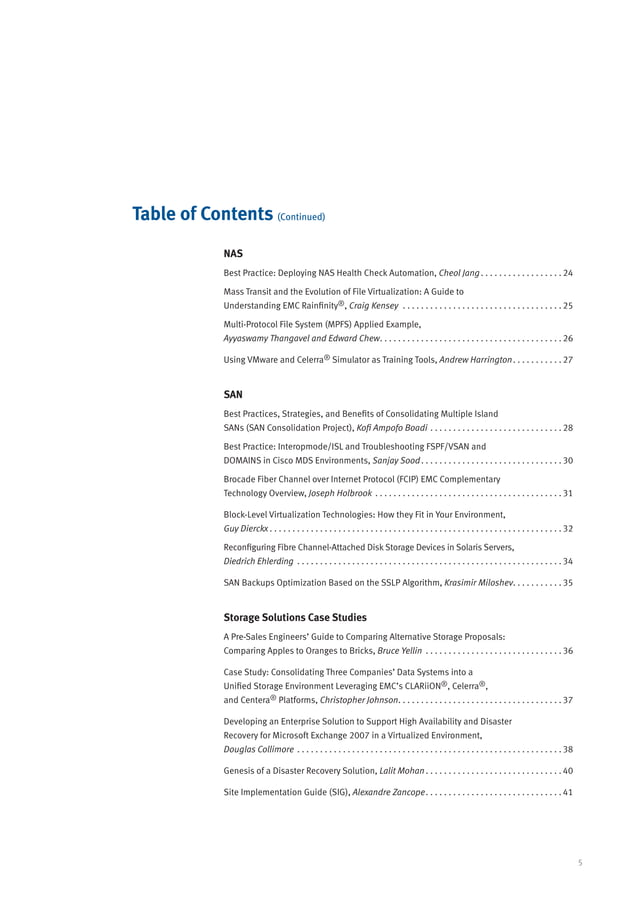 EMC Proven Professional Knowledge Sharing 2008 Book of Abstracts | PDF | Computer Software and ...