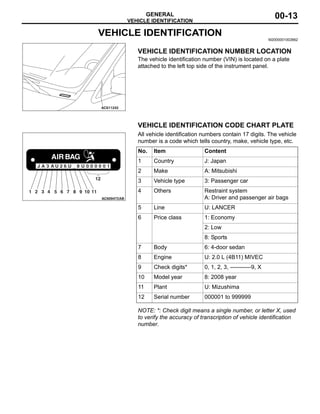 2008 Mitsubishi Lancer Service Repair Manual.pdf