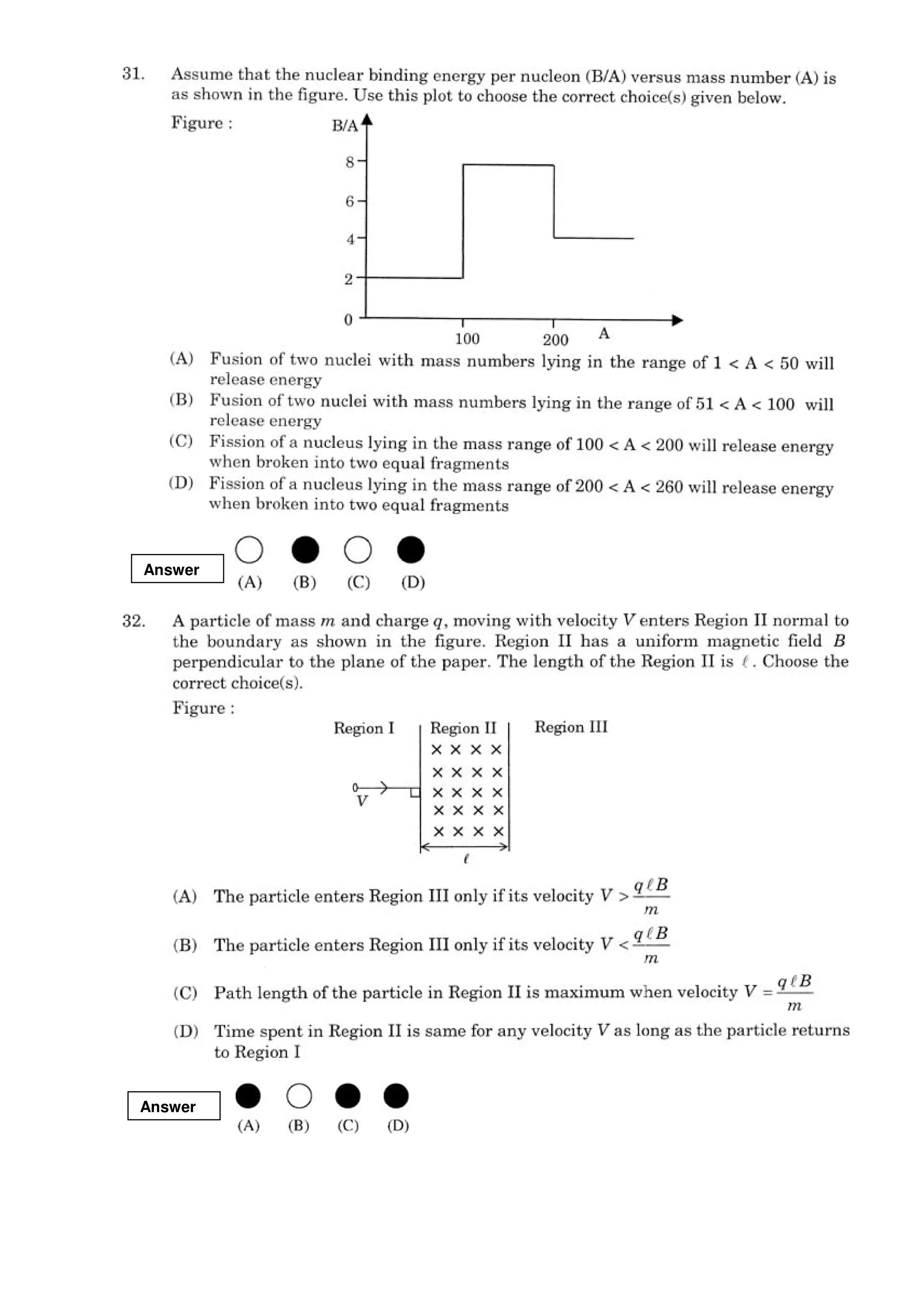 IIT-JEE Advanced 2008 Question Paper 1 | PDF