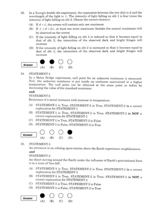 IIT-JEE Advanced 2008 Question Paper 1 | PDF