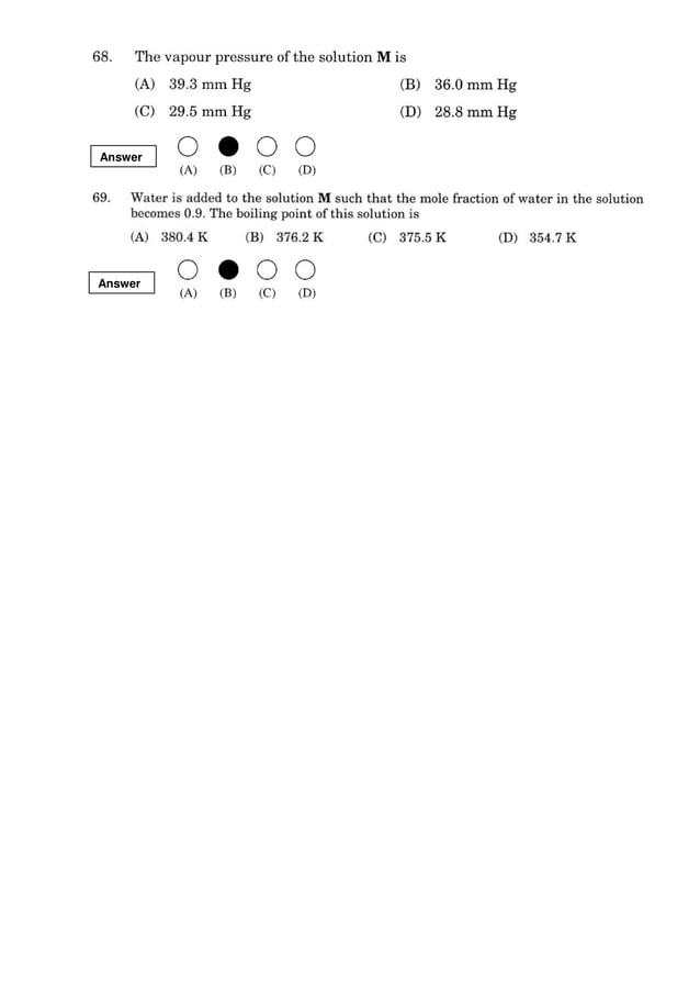 IIT-JEE Advanced 2008 Question Paper 1 | PDF
