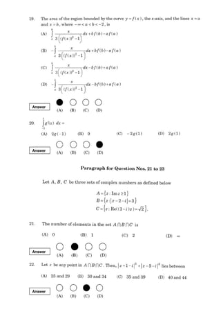 IIT-JEE Advanced 2008 Question Paper 1 | PDF