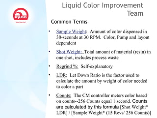Liquid Color Improvement Team | PPT