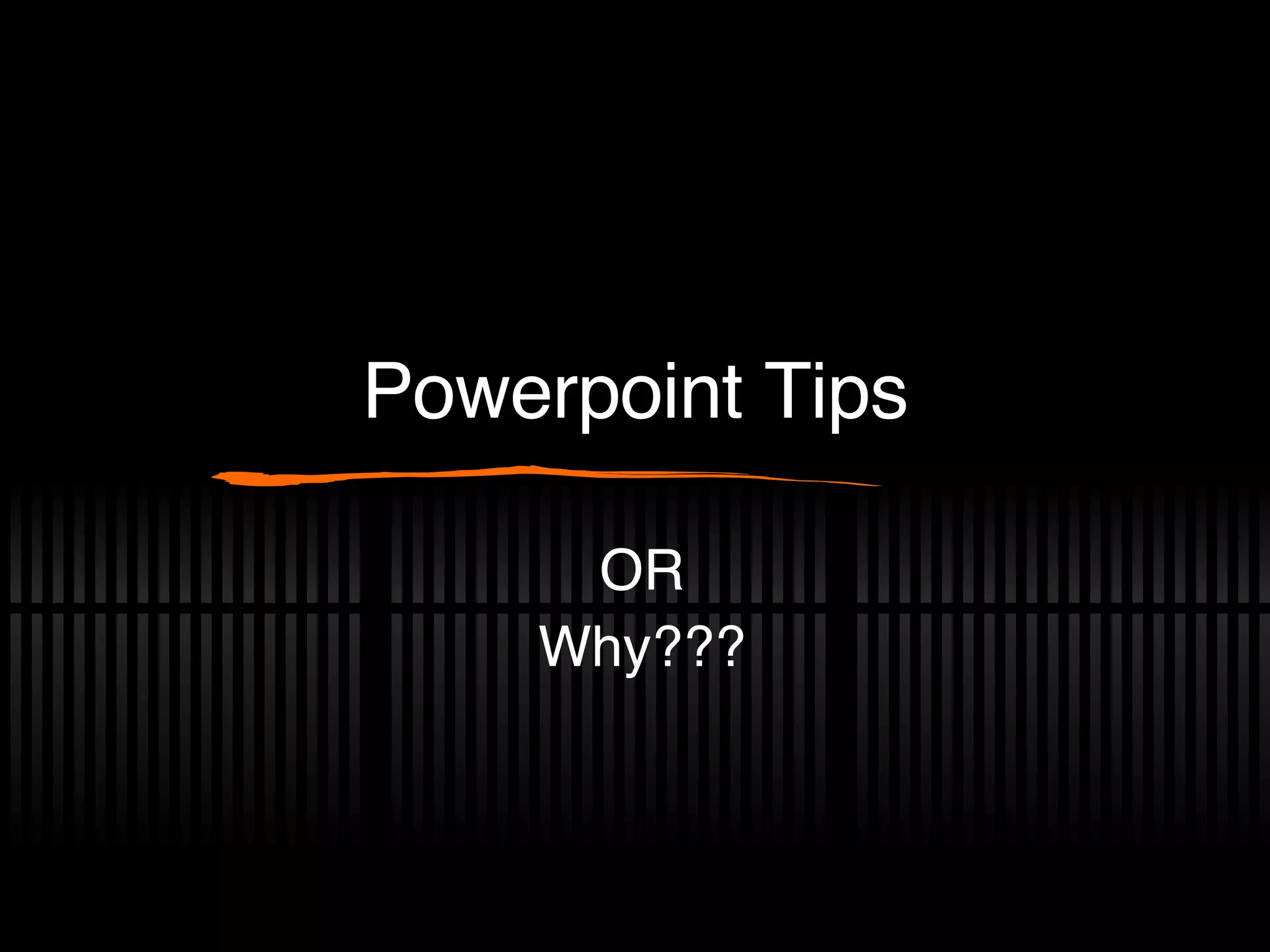 2008 Ppt For Idiots | PPT