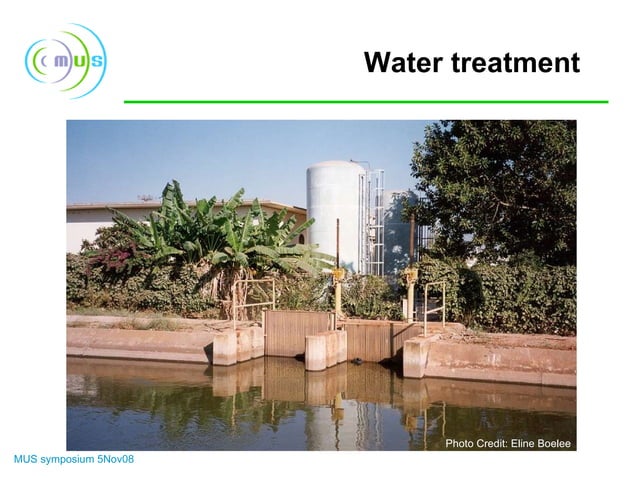 Improving health through Multiple Use water Services (MUS) | PPT