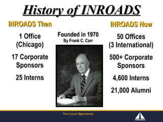 INROADS Briefing | PPT