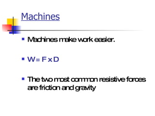 2008 Simple Machines | PPT