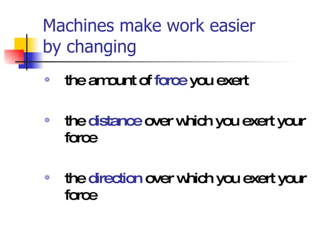 2008 Simple Machines | PPT | Physics | Science