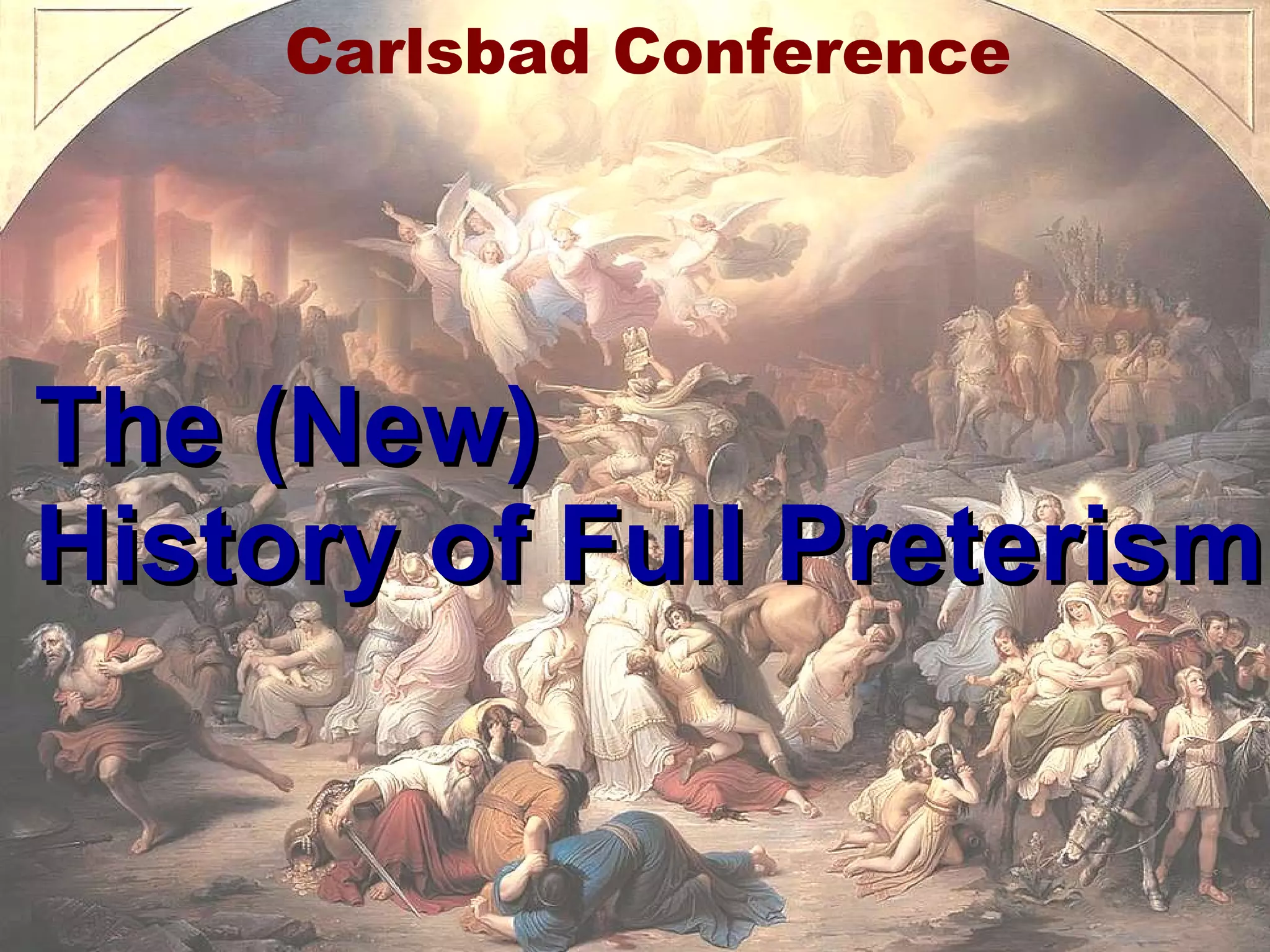 The Roots of Preterist Universalism | PPT