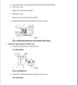 2008 toyota 4 runner service repair manual | PDF