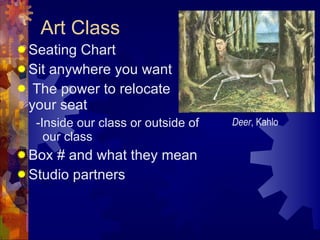 2008 Welcome To 8th Grade Art | PPT
