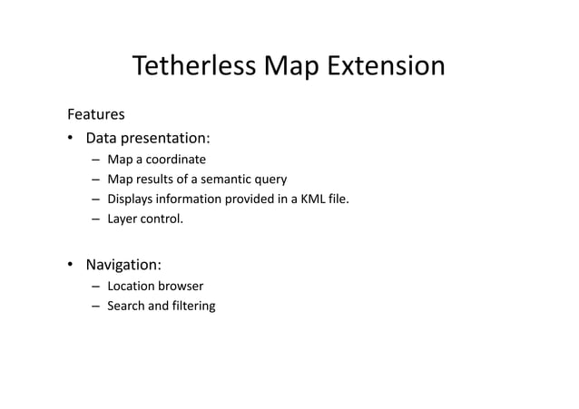 Data Mesh-up and Mapping using Semantic Wiki | PPT