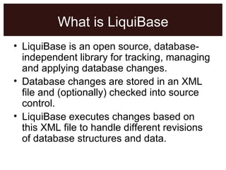 LiquiBase | PPT
