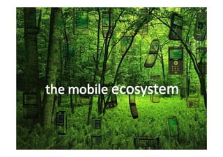Entering The Mobile Ecosystem - Shane Williamson | PPT