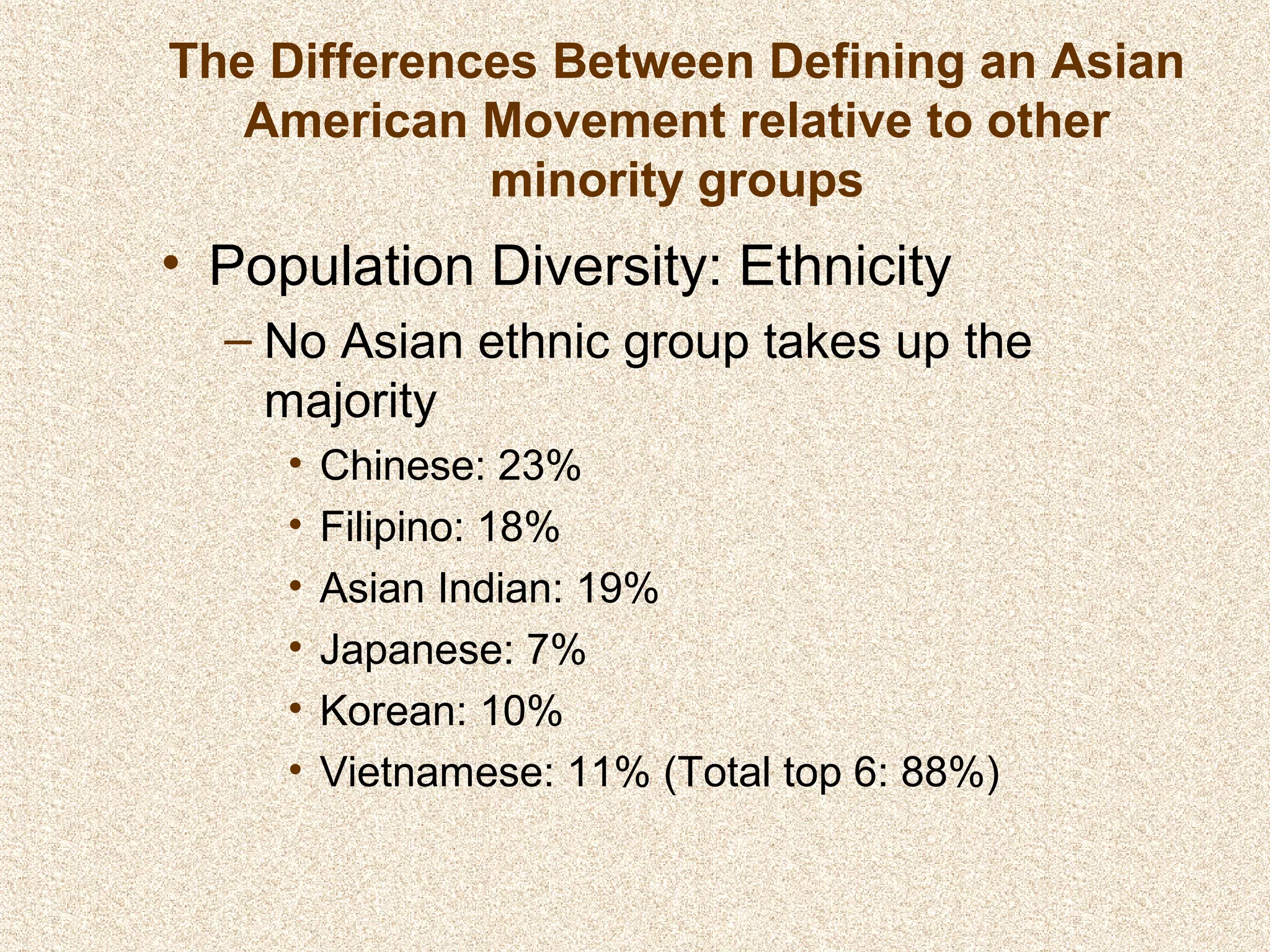 Asian American Movement Considerations | PPT