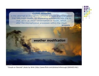 'Seeding' the Cloud Library--Precipitating Change in Library Infrastructure | PPT